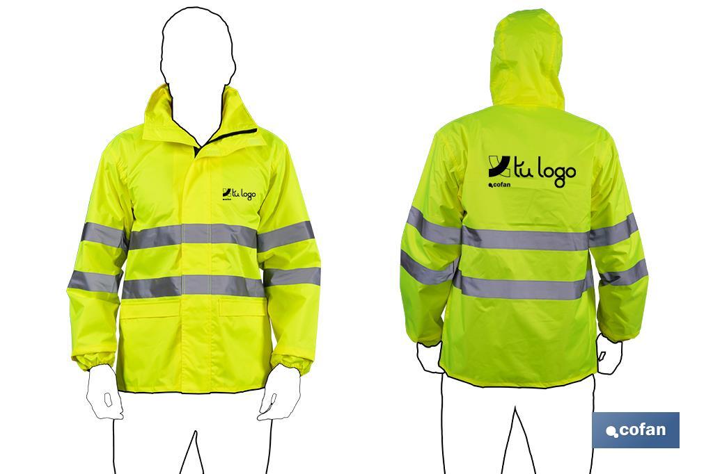 Chaqueta Impermeable de Alta Visibilidad | Tallas desde la S hasta la ...