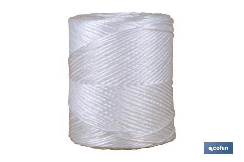 Hilo de Rafia Sintética Blanco | Cofan