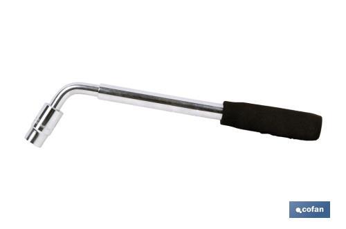 Llaves extensibles para ruedas | SW: 17 - 19 mm | Longitud: 550 mm | Cofan