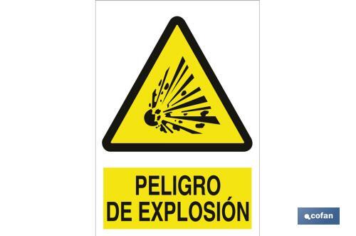 Risk of explosion | Cofan