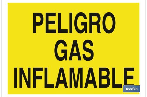 Peligro gas inflamable | Cofan