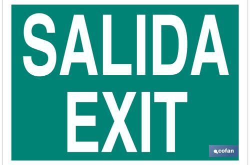 Señal Salida / Exit | Referencias | Cofan