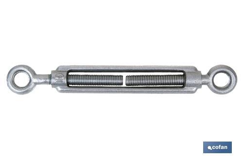 Ring tensor - Zinc coated ring DIN-1480 | Cofan