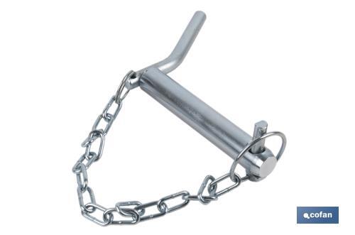 Perno con Mango, Pasador y Cadena | Fijación en Maquinaria Agrícola | Cofan