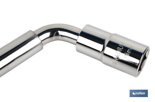 Llaves extensibles para ruedas | SW 17 - 19 mm | Longitud 550 mm | Cofan