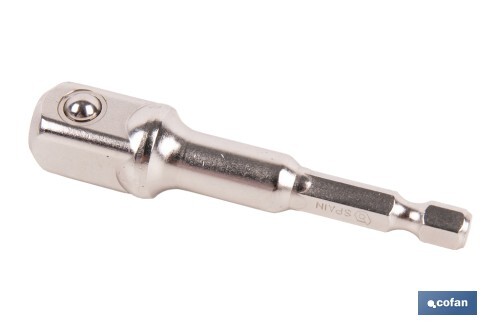 Adaptador portavasos 1/4" para vasos de 1/2" | Longitud: 72 mm ...