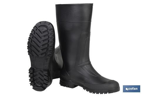 Botas de agua altas | Material: PVC | Color: negro | Protección ...