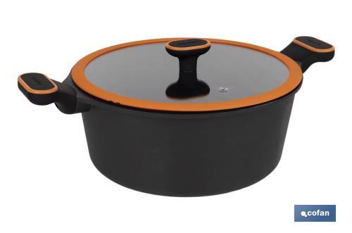 Cacerola Full Induction | Fabricada Aluminio Fundido | Medida Ø 28 cm ...