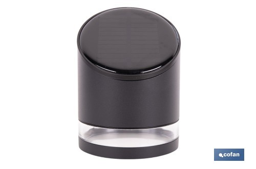 Aplique de pared LED solar exterior | Sensor crepuscular, 3000 K, 70 lm ...