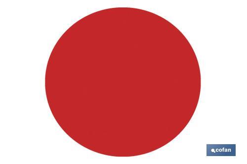 Circulos adhesivos Rojos | Cofan