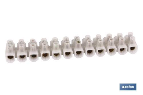 Regleta de conexión | 12 bornes para cable de varias Medidas | Color ...